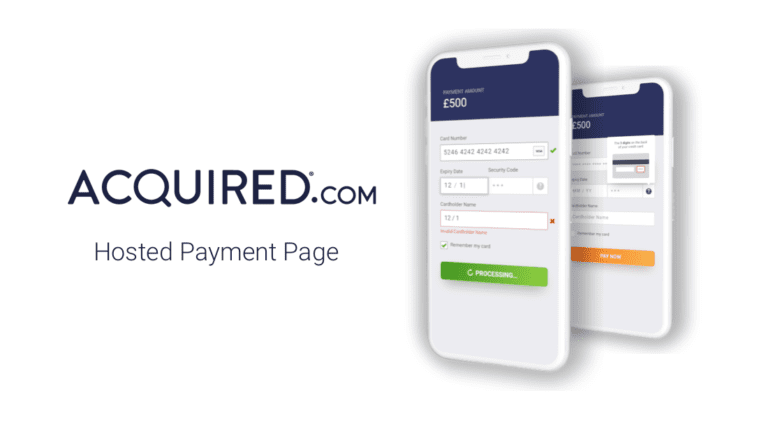 Hosted Payment Page | A Perfect Customer Journey | Acquired